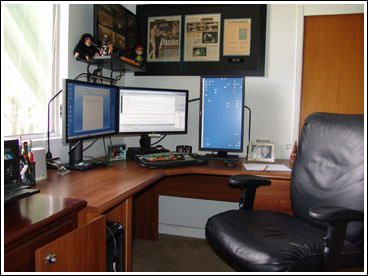 Tony Portillo Online Portfolio - Work Station - Studio